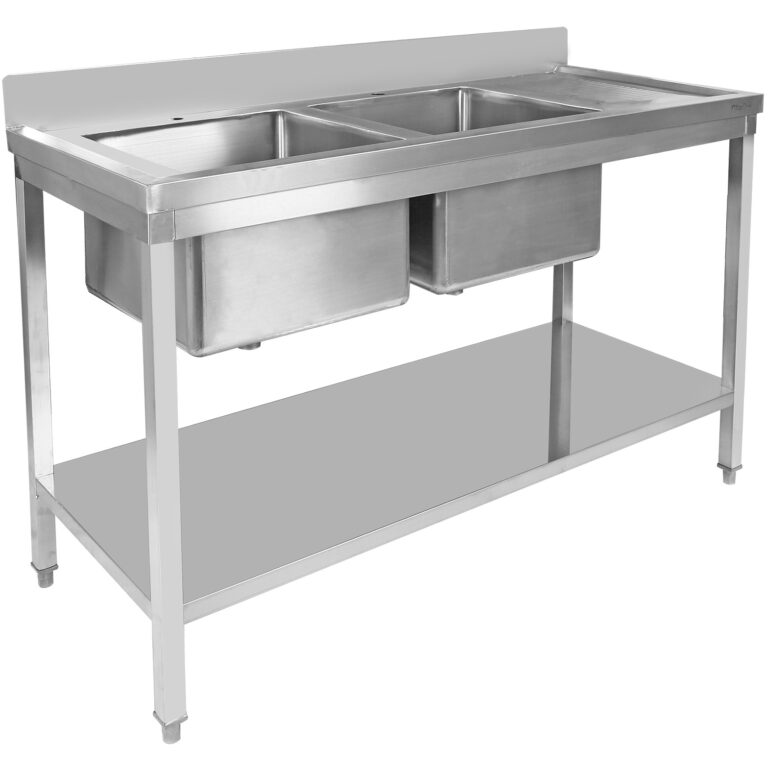 Köögivalamu Roostevaba teras 2000x600x850mm 2 kaussi paremal koos ...