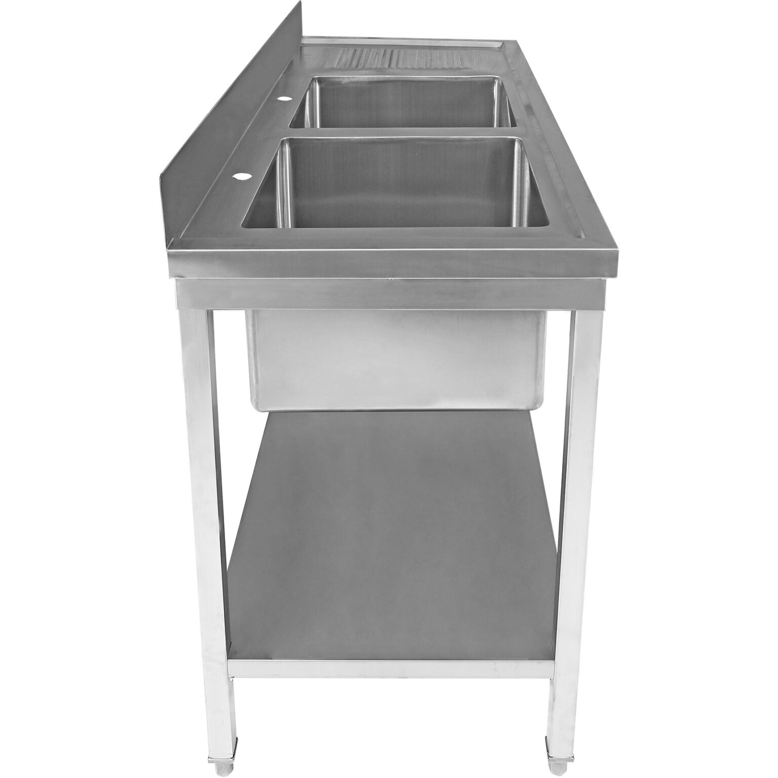 Köögivalamu Roostevaba teras 2000x600x850mm 2 kaussi paremal koos ...